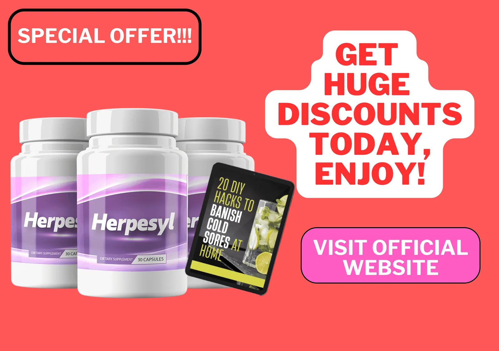 Herpesyl Reviews - Cure for Herpes Virus Hsv-1,type (Hsv-2)?