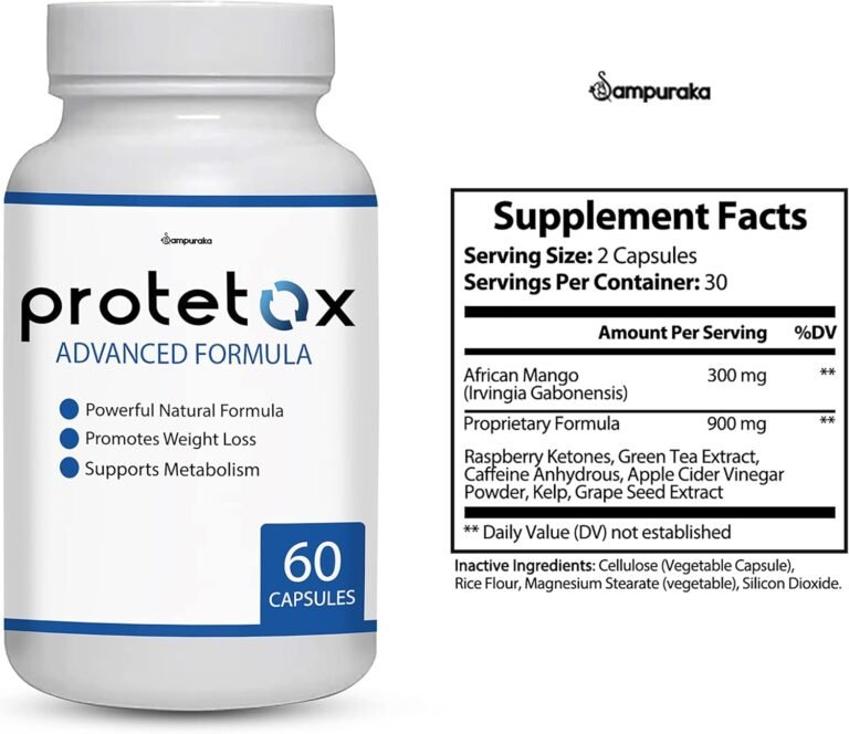 Protetox Ingredients: Side Effects, Dosage & Health Benefits